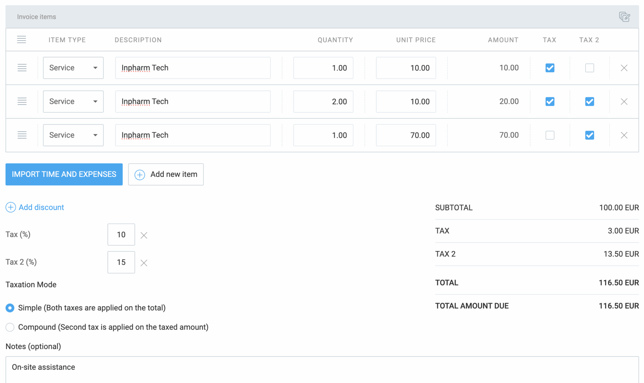 Create & manage invoices - Clockify Help