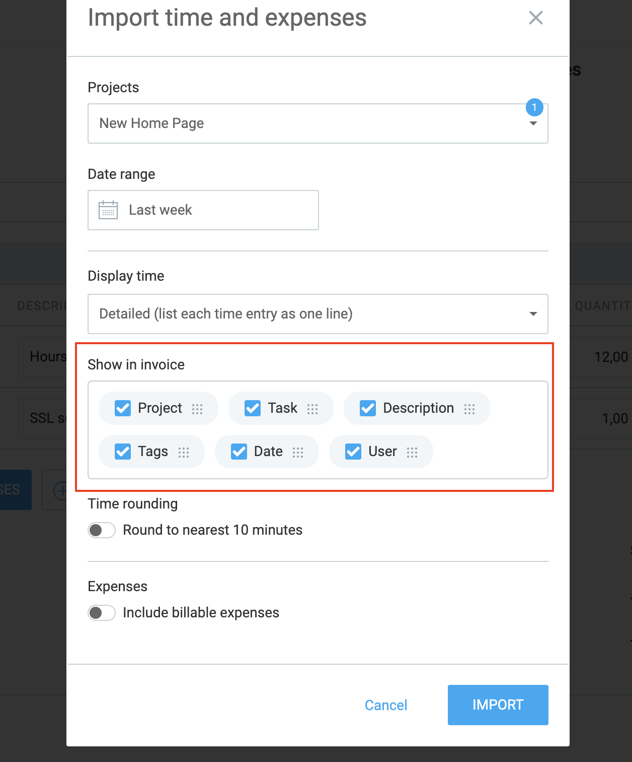Create & manage invoices - Clockify Help