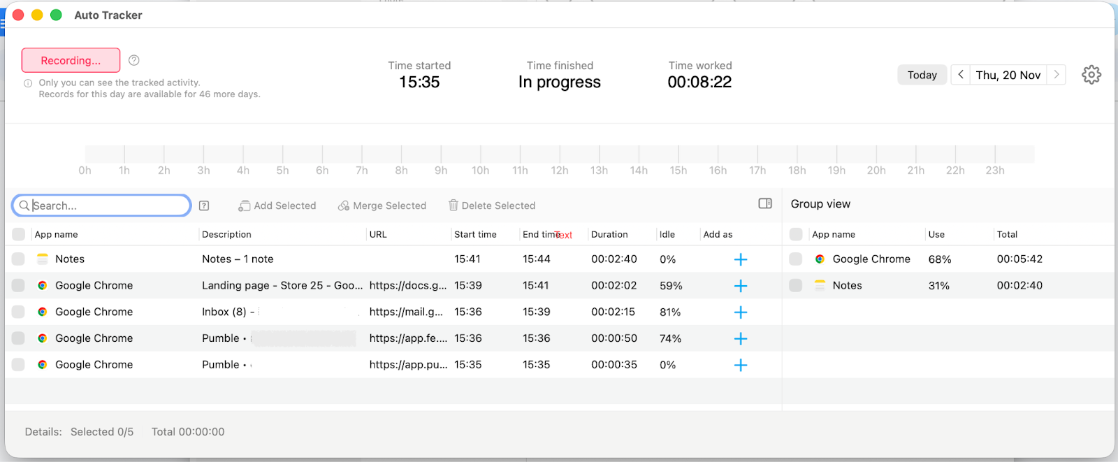 Auto tracker - Clockify Help