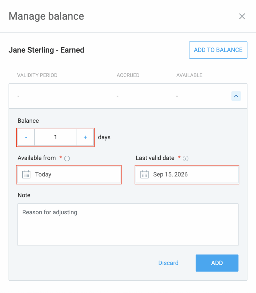 Create & manage time off policy - Clockify Help