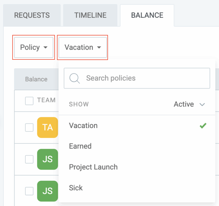 Create & manage time off policy - Clockify Help