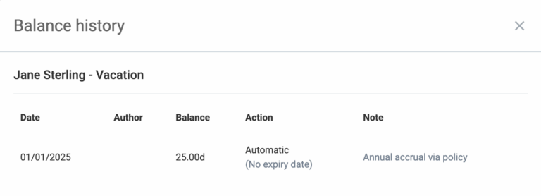 Create & manage time off policy - Clockify Help