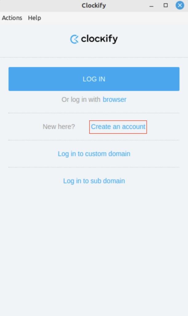 Linux app - Clockify Help