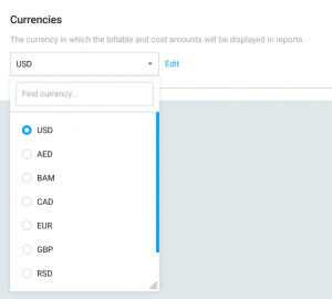 Set up multiple currencies - Clockify Help