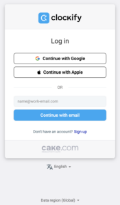 Sign up & log in to Clockify - Clockify Help