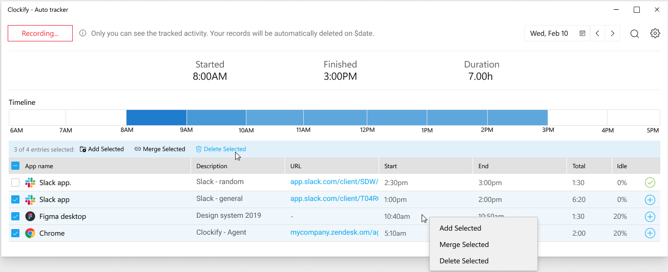 Windows app - Clockify Help