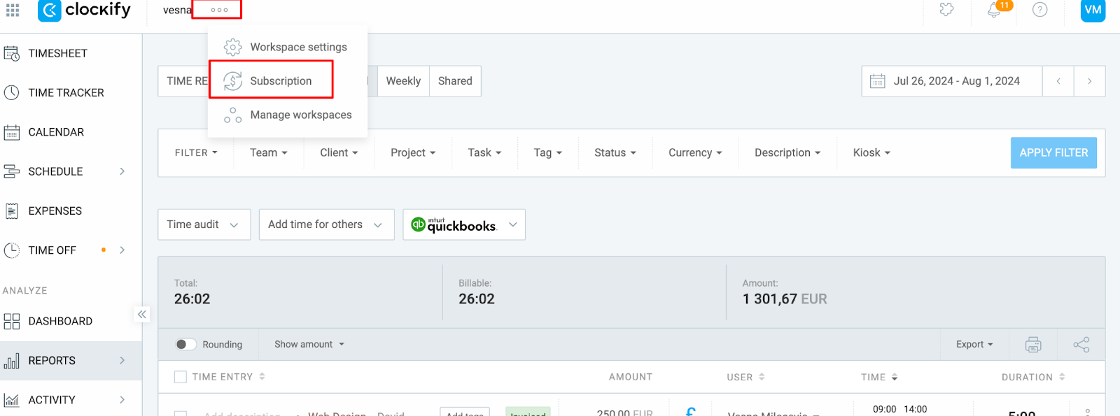Clockify subscription issues - Clockify Help
