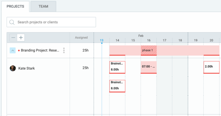 Schedule projects - Clockify Help