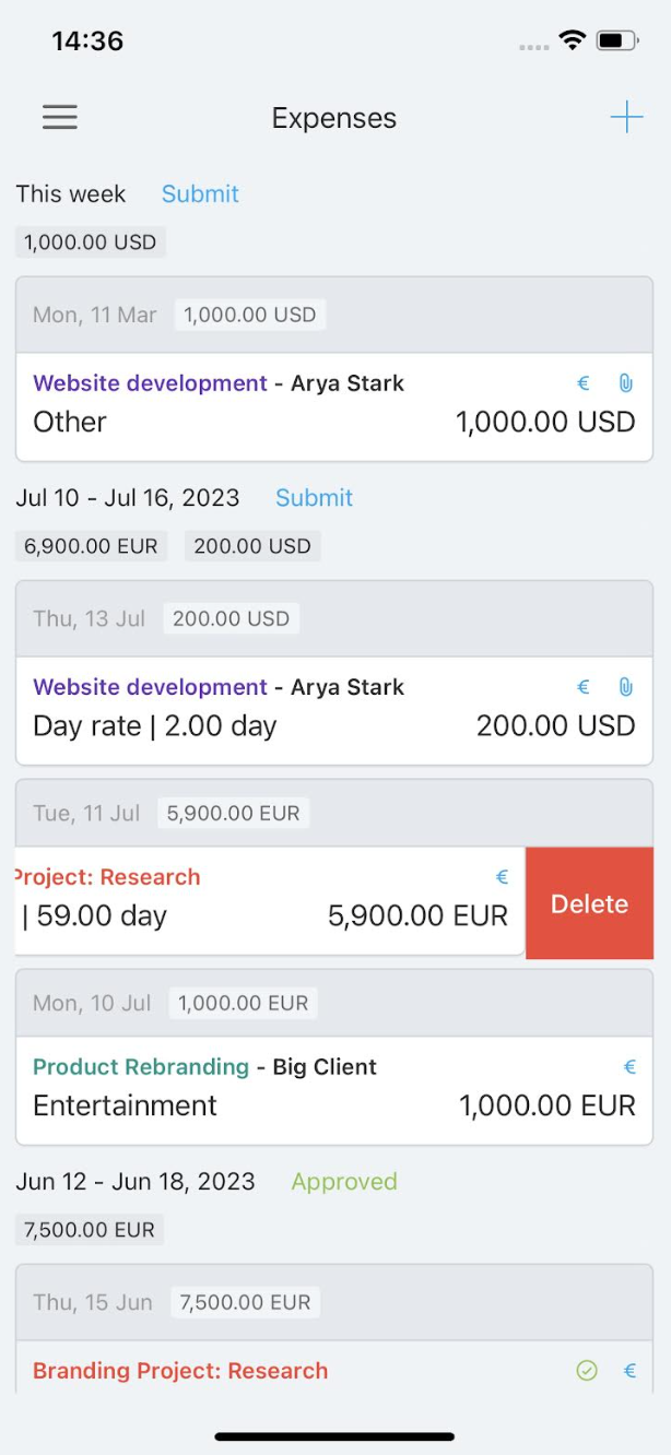 Ios App Clockify Help