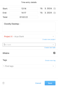 Auto tracker - Clockify Help