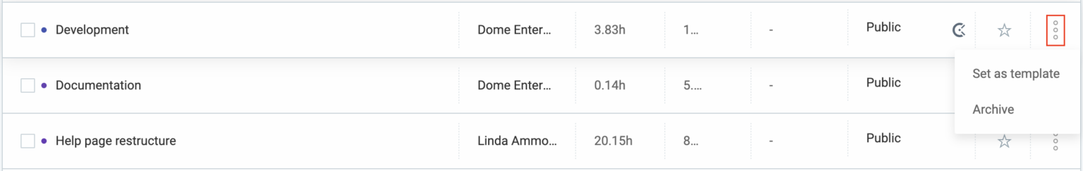 Create projects & clients - Clockify Help