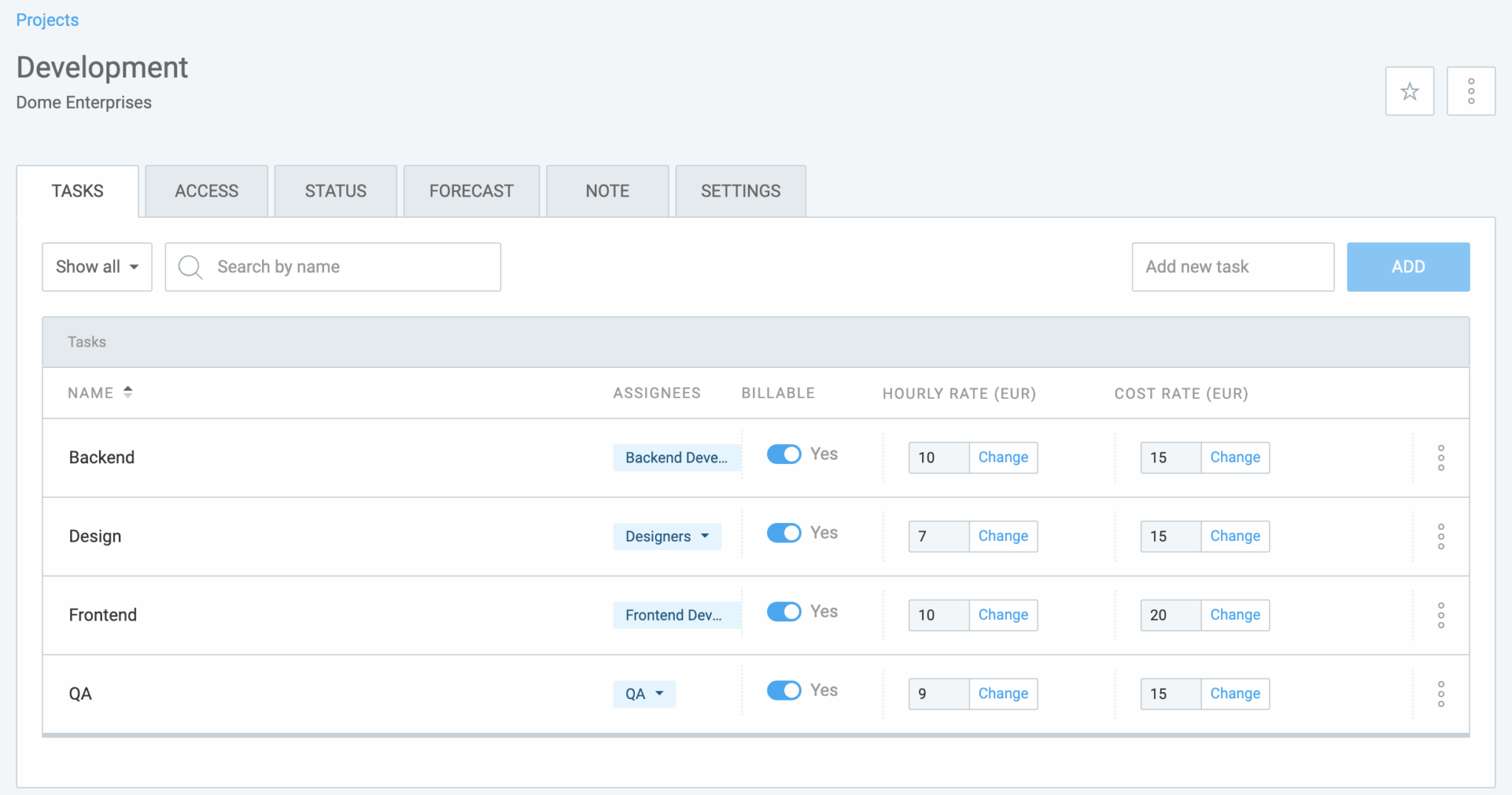 Use tasks - Clockify Help