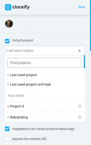 Browser extension - Clockify Help