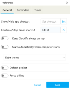 Windows app - Clockify Help