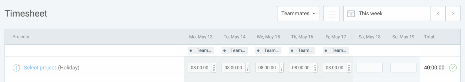 Track holidays & time off - Clockify Help