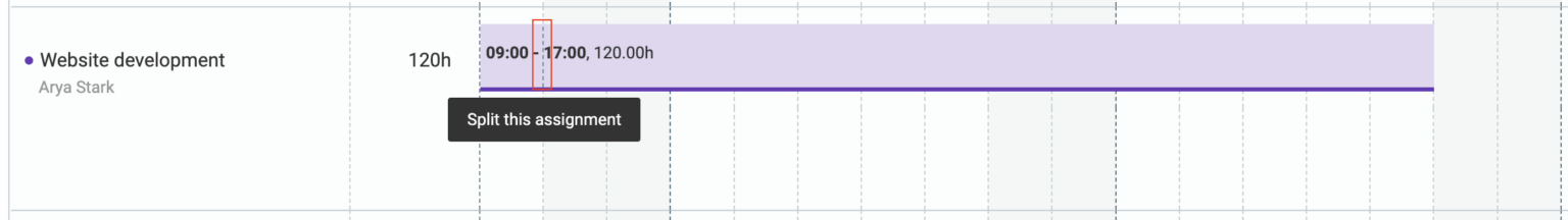 Manage scheduled team assignments - Clockify Help