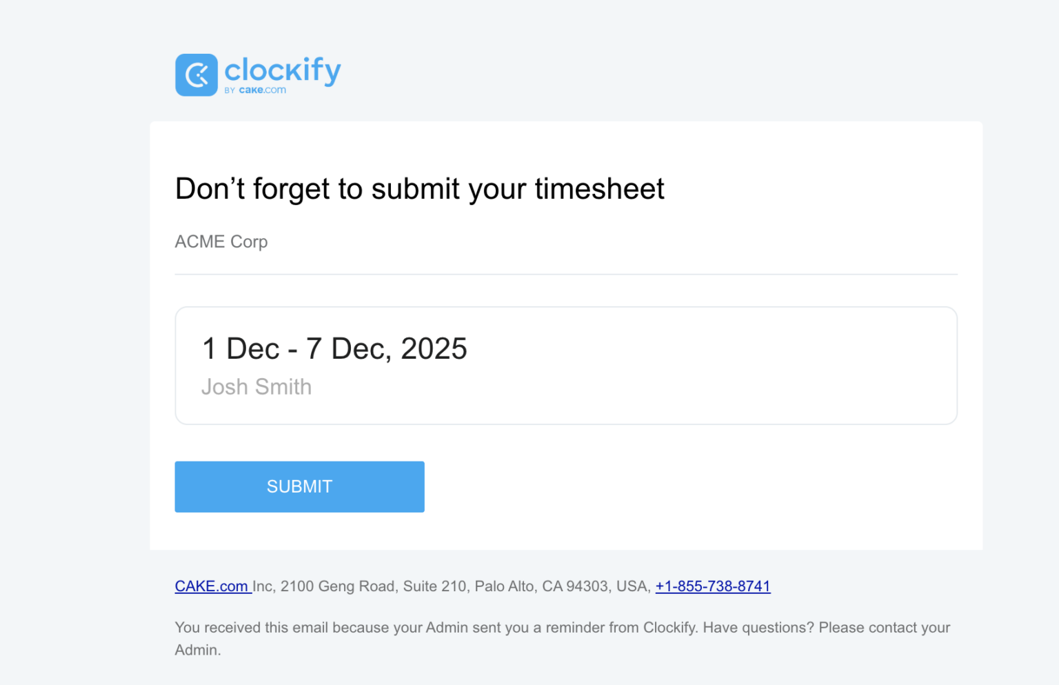 Manage member's time - Clockify Help