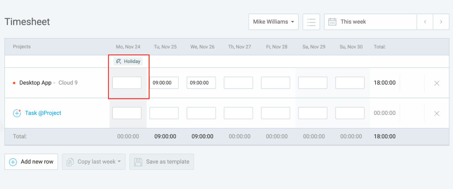 Track holidays & time off - Clockify Help