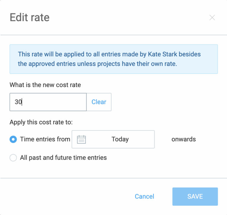 Overview of hourly rates - Clockify Help