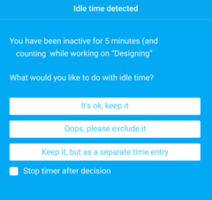 Pomodoro, idle detection, reminders - Clockify Help