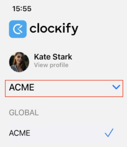 iOS app - Clockify Help