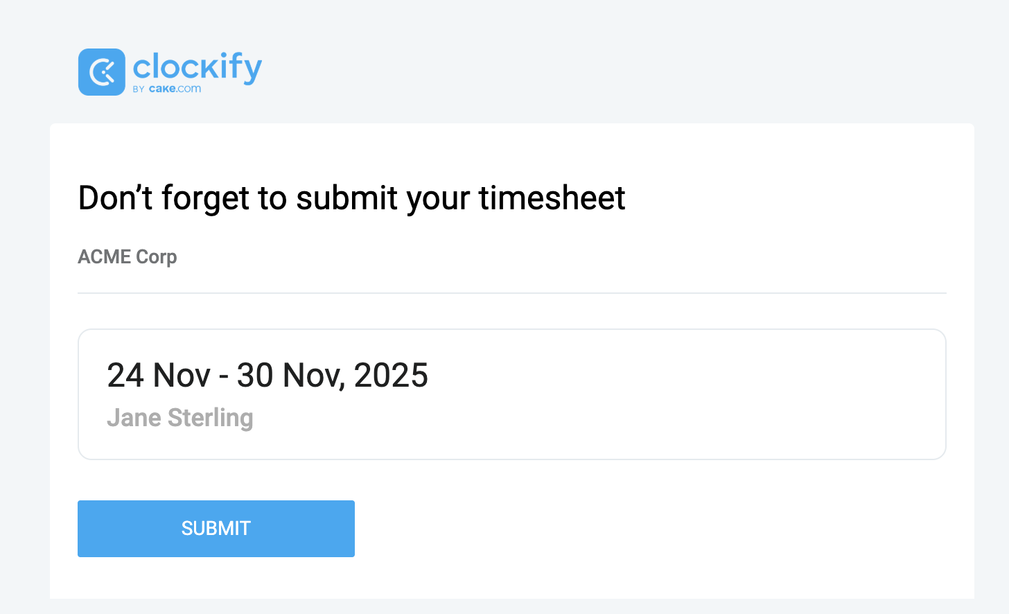 Notifications in Clockify - Clockify Help