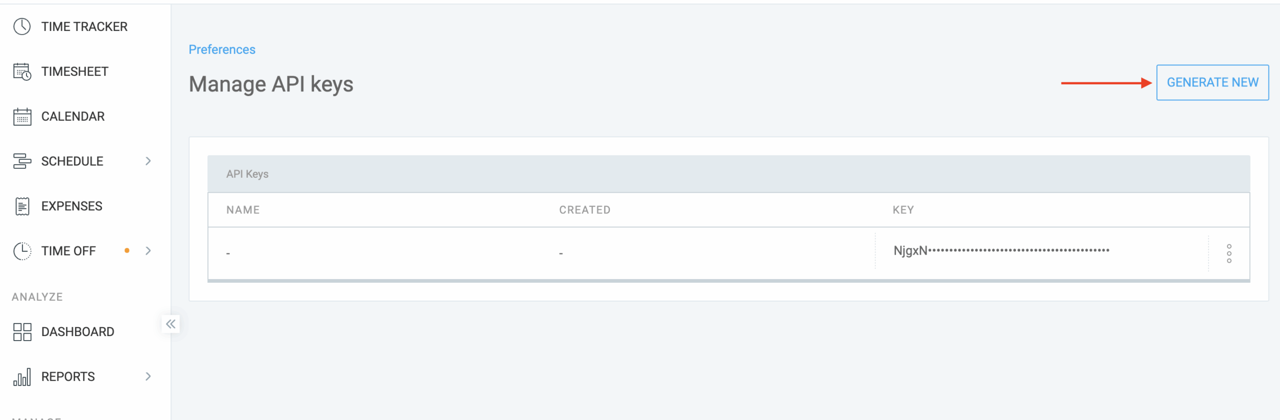 Can one user have multiple API keys? - Clockify Help