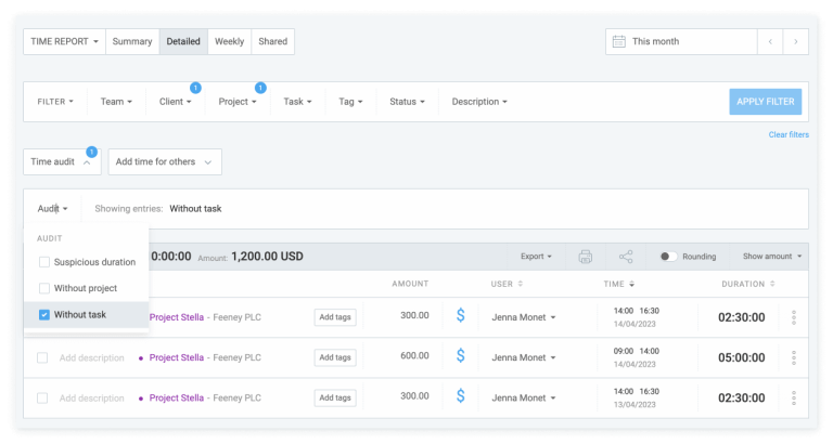 Clockify for Software Development teams
